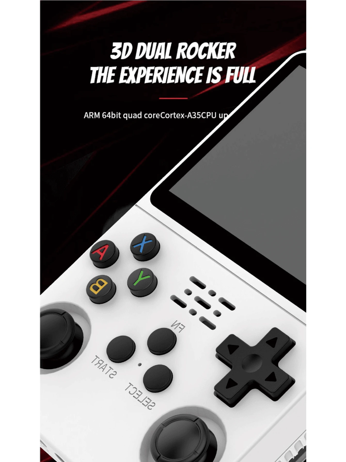 R36S Retro Handheld Video Game Console Linux System 3.5-Inch IPS Screen ...