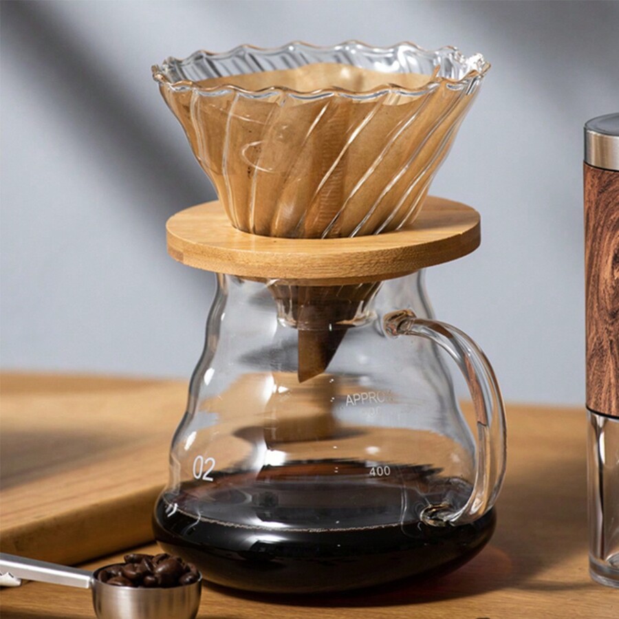 Juego de cafetera de goteo con olla en forma de nube, colador y filtro ...