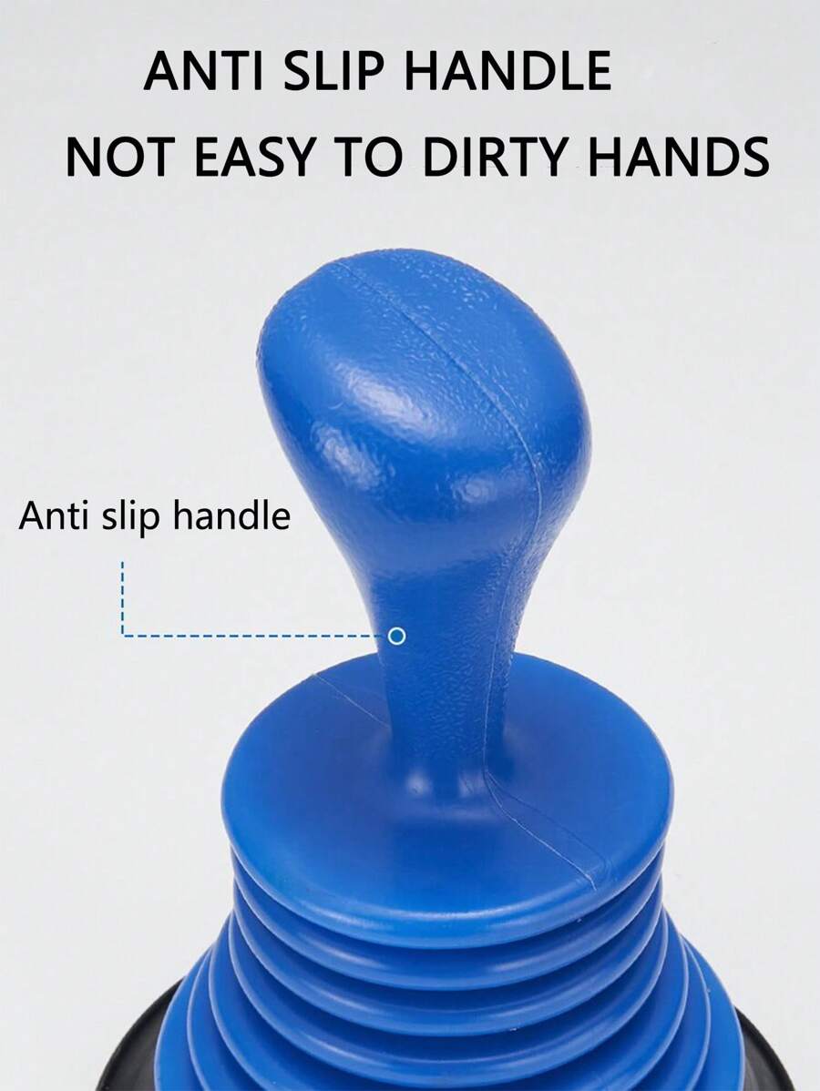 1pc Drain & Toilet Plunger Set, Easy-To-Use Mini Plunger With Strong ...