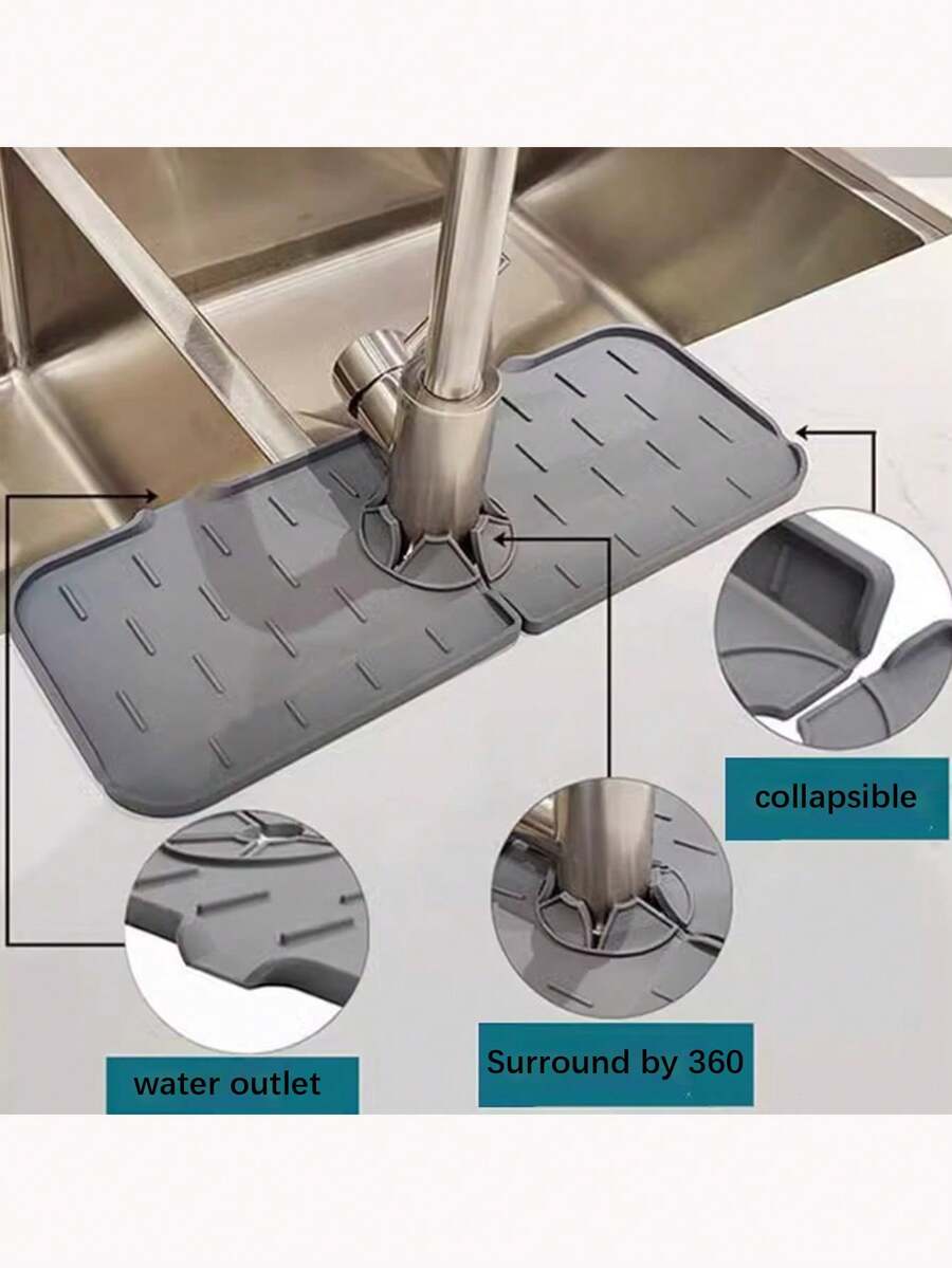 1pc Kitchen Faucet Splash-Proof Water Splash Filter Multi-Purpose ...