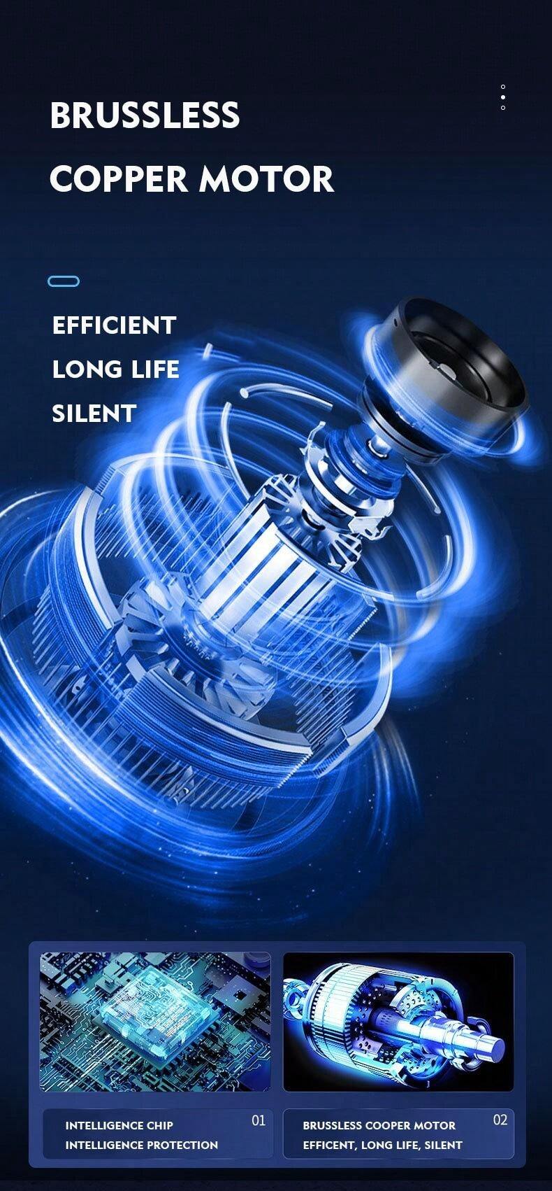 SUITU Car Mounted Inflation Pump, Portable Car Mini Inflation Pump ...