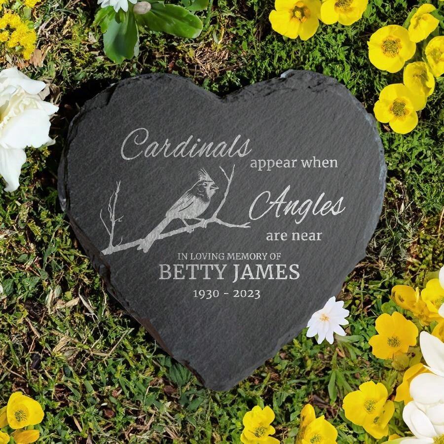 1pc Custom Name Memorial Stone, Hold You In Our Hearts, Memorial Plaque ...