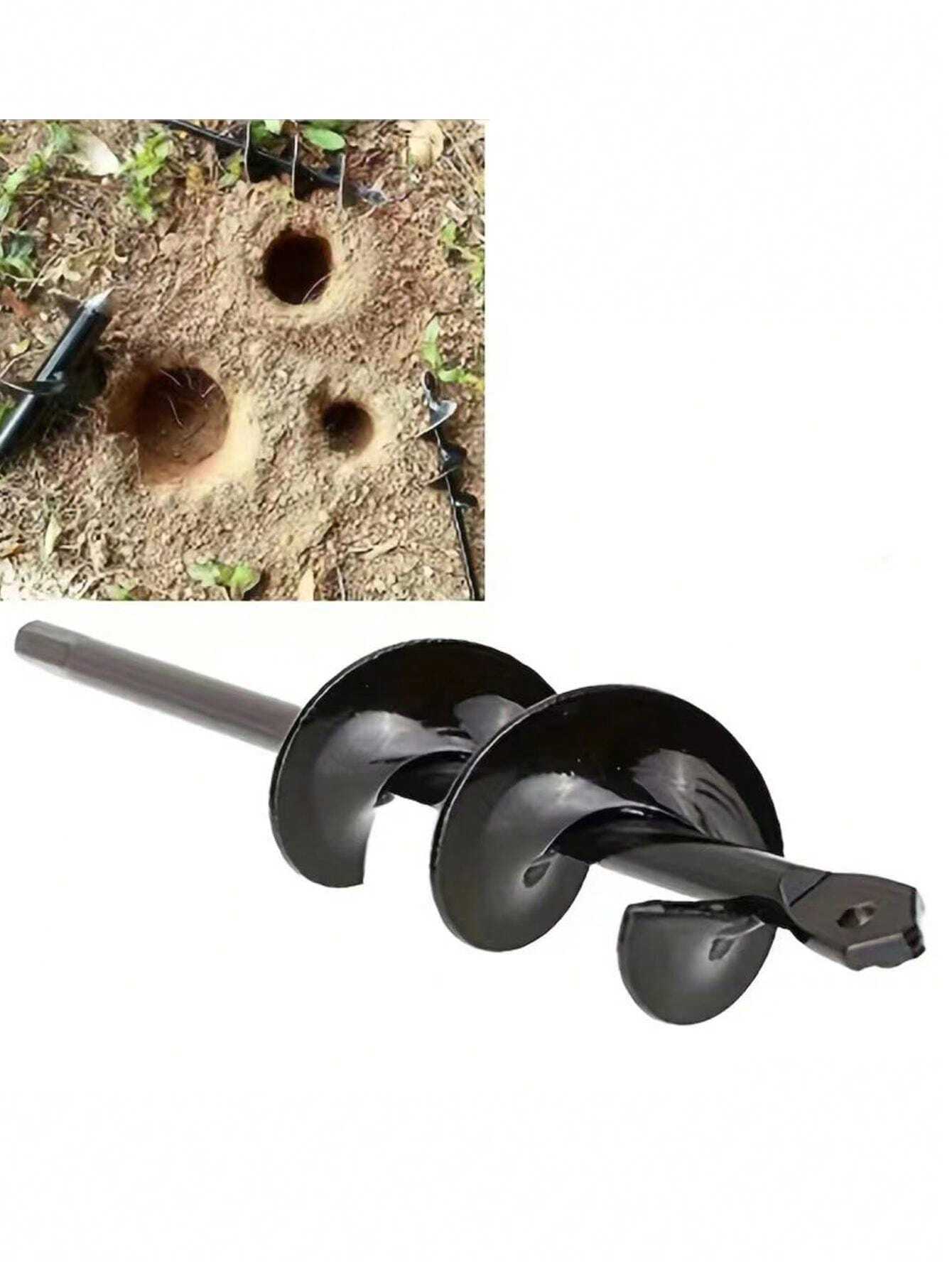 1pc Ground Drill, Garden Screw Drill, Garden Vegetable Drill Fried ...