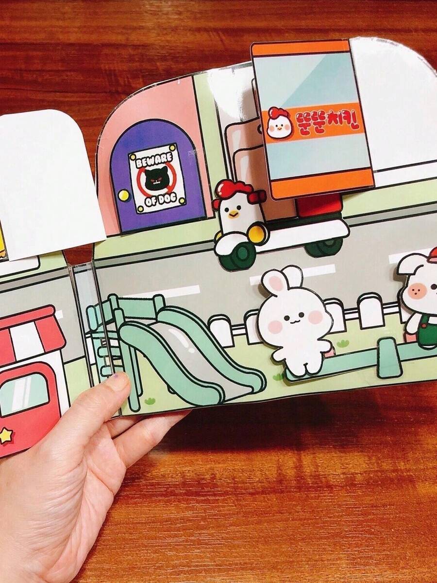 Sticker Book For Kids 2-4 Preschool Learning Activities Quiet Busy Book ...