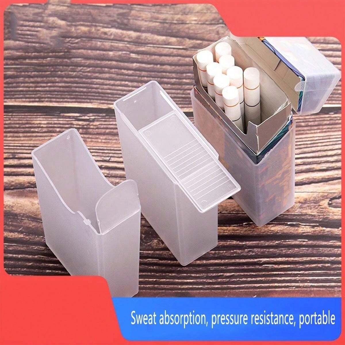 Portable Anti-Pressure Cigarette Case With 20pcs Soft Pack Cigarette ...