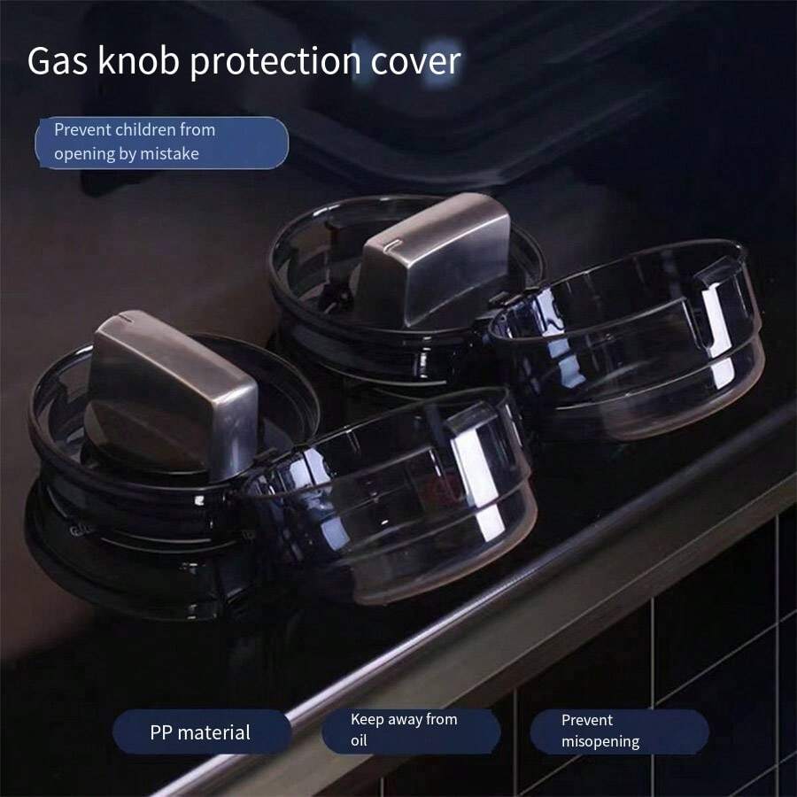 Gas Stove Knob Cover Switch Protection Device, Prevent Children From ...