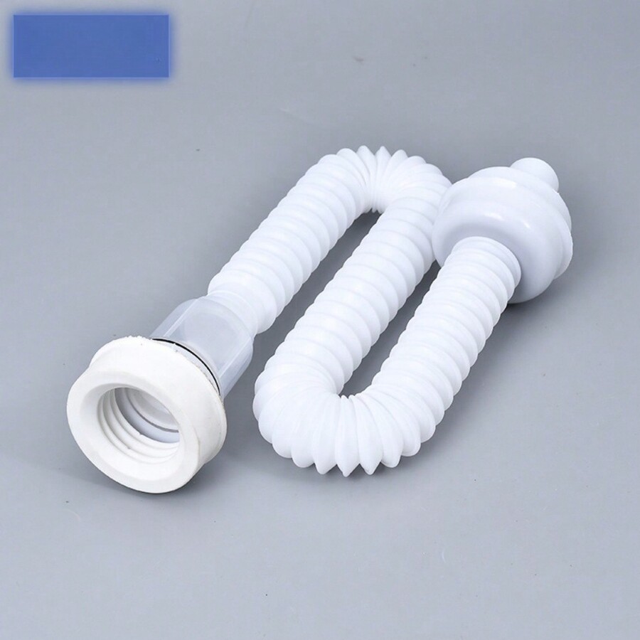1PC Rubber Head Steel Wire Urinal Drain Pipe Glue-Free Urinal Drain ...
