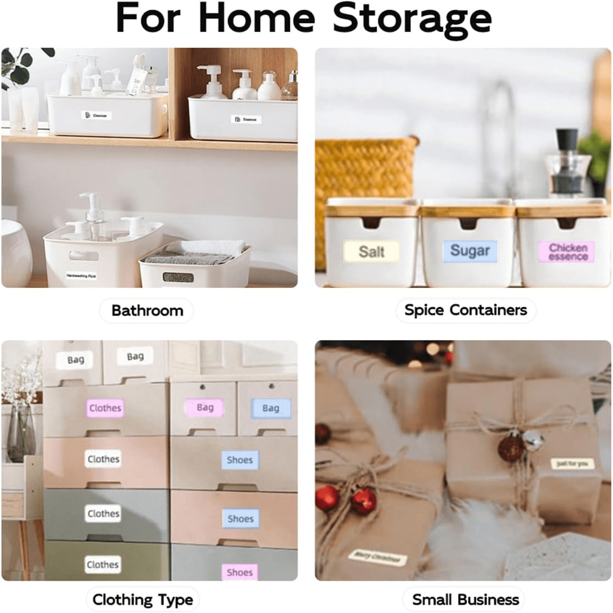 Self-Adhesive Printable Sticker Labels, 6/12 Rolls Of Self-Adhesive ...