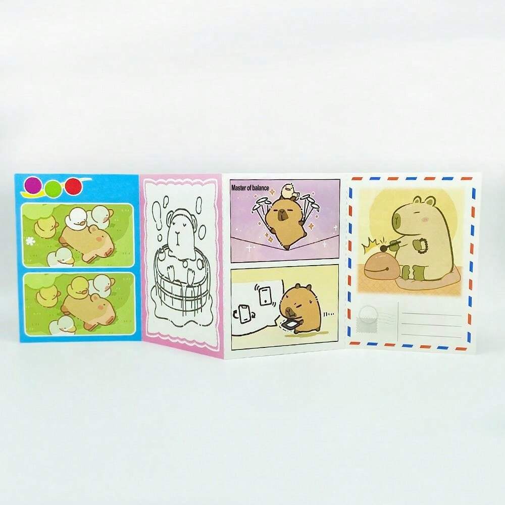 Capybara Graffiti Memo Pad: With Various DIY Ways, Colorful And Cute ...