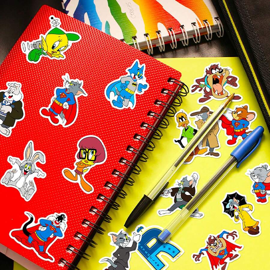 TOM & JERRY 50PCS Warner Bros. Officially Licensed Animel Stickers ...