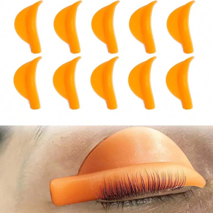 5 Pairs Silicone Lash Lift Shields Easy To Clean Lash Lift Pads For ...