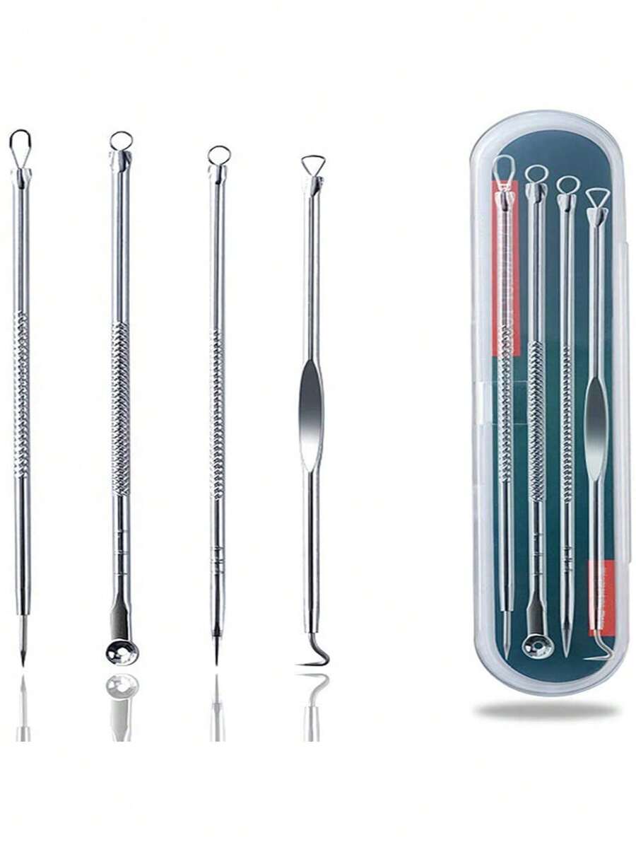 Beauty Acne Care Pore Cleanser Needle Hook Set | SHEIN UK