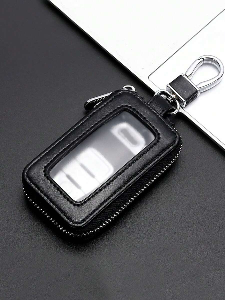 Universal Premium Car Key Fob Case Genuine Leather Car Smart Key Fob ...