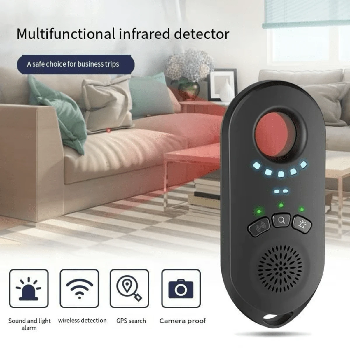 New! 2024 Anti-Spy Camera Detector Wireless WIFI Signal Detector With ...