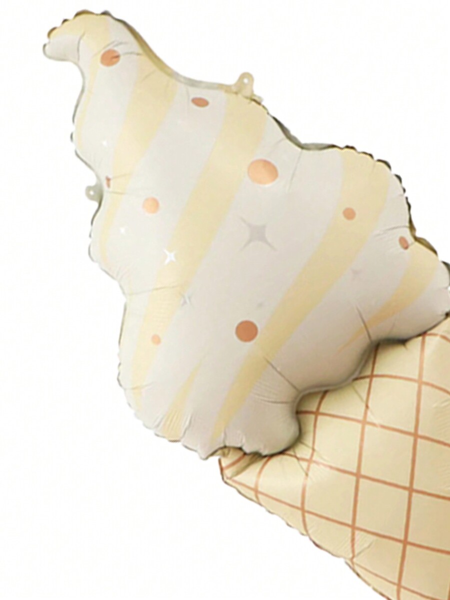 11pcs Ice Cream Themed Balloon Set, Frosted Aluminum Film Balloons 18 ...