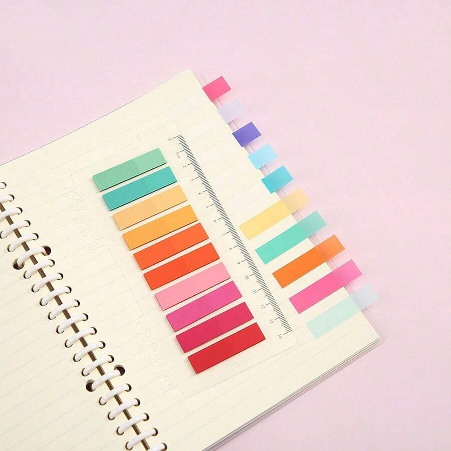 2 Packs Of 400 Sheets Self-Stick Notes, Colorful Sticky Notes For ...