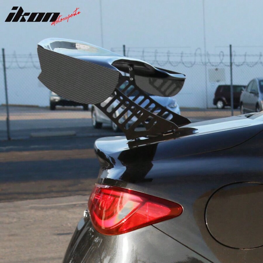 Universal Rear Spoiler Wing Side Plate Fits For Most Cars V3 Style ...