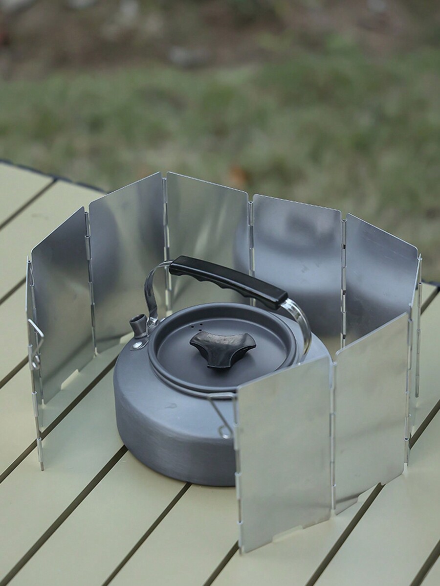 10pcs Outdoor Stove Windshield Camping Portable Folding Gas Stove ...