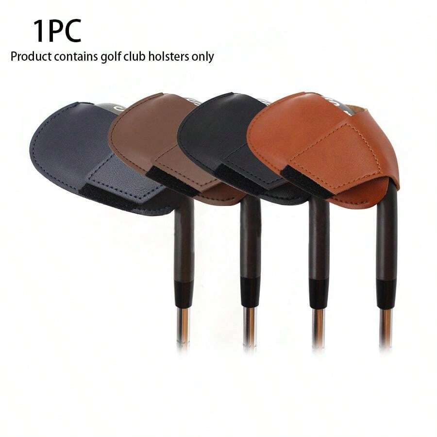 Black Golf Club Head Covers Deluxe Holster Organizer With Premium Cap ...