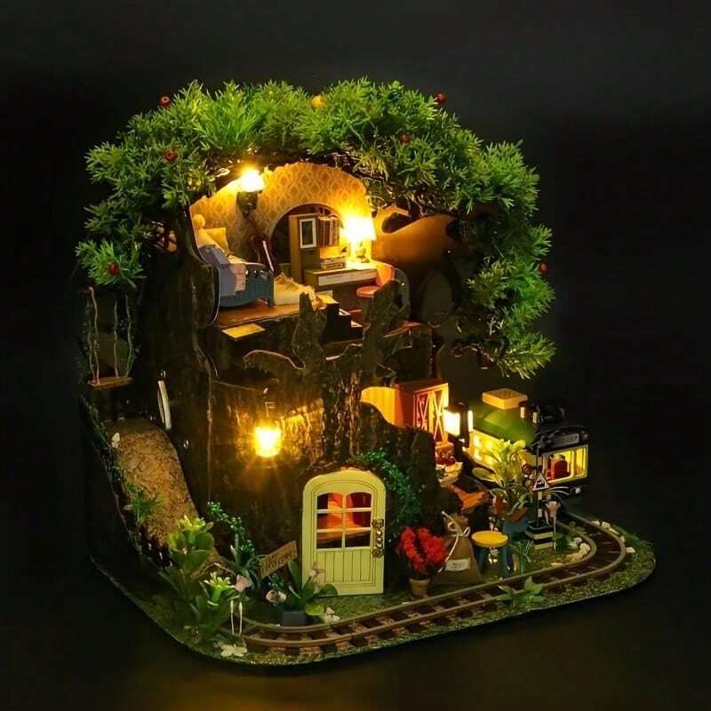 1pc DIY Model House, Micro Landscape, Assembling Miniature ...