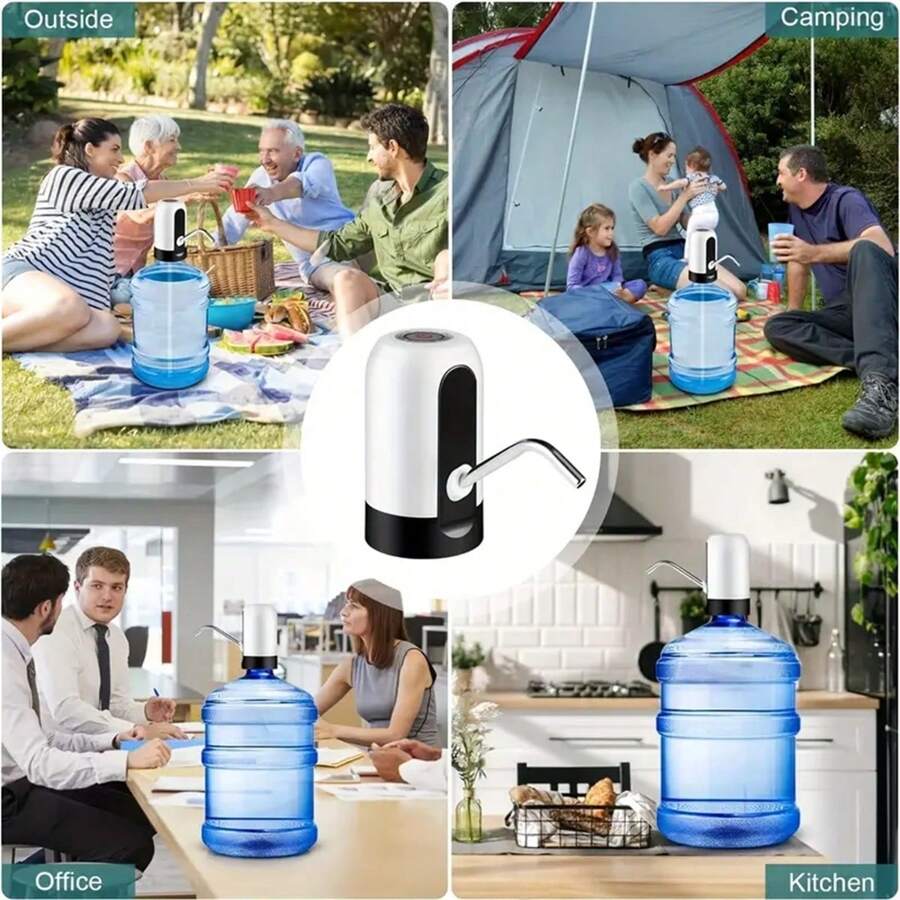 5 Gallon Water Dispenser Pump Rechargeable, Water Dispenser For 5 ...