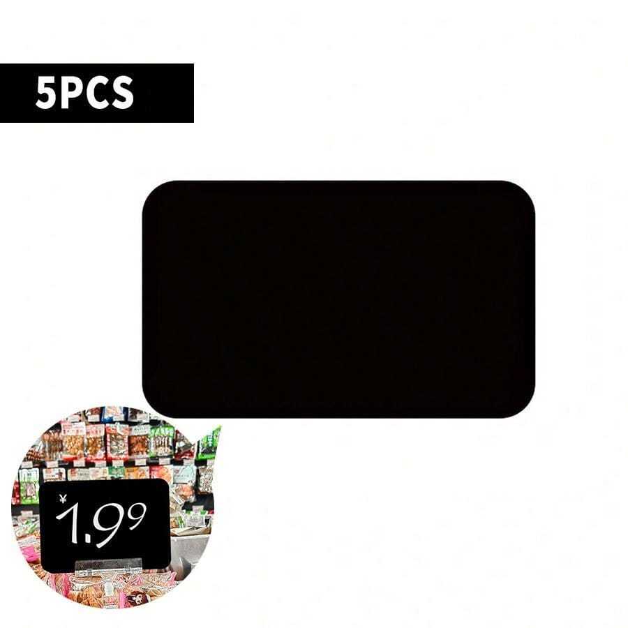 Chalkboard + Clip + Erasable Pen Erasable Price Tag PVC Supermarket ...