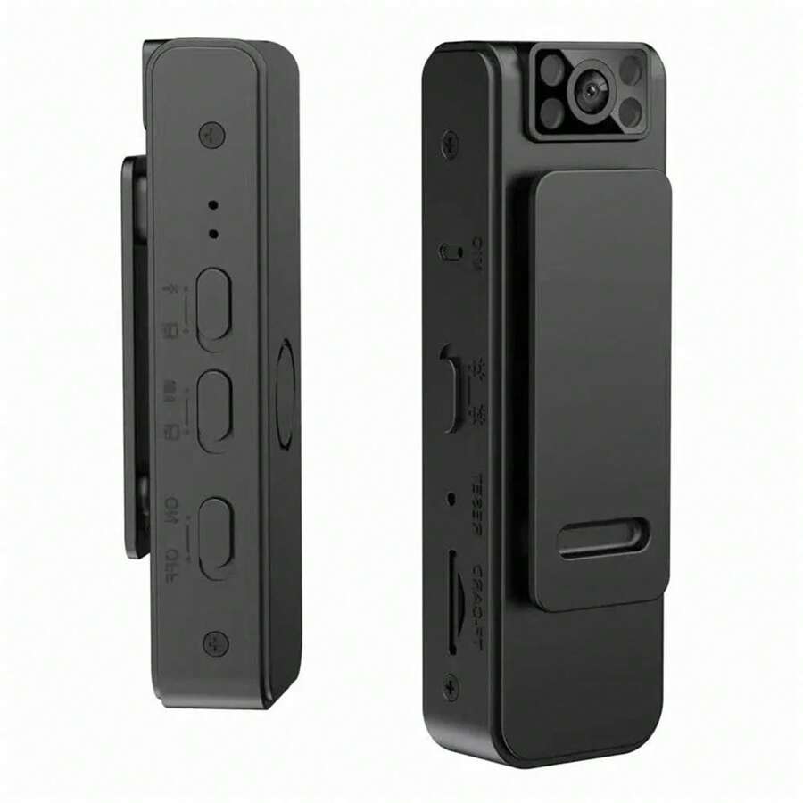 HD 1080P Car DVR Handheld Clip-On Law Enforcement Recorder Night Vision ...