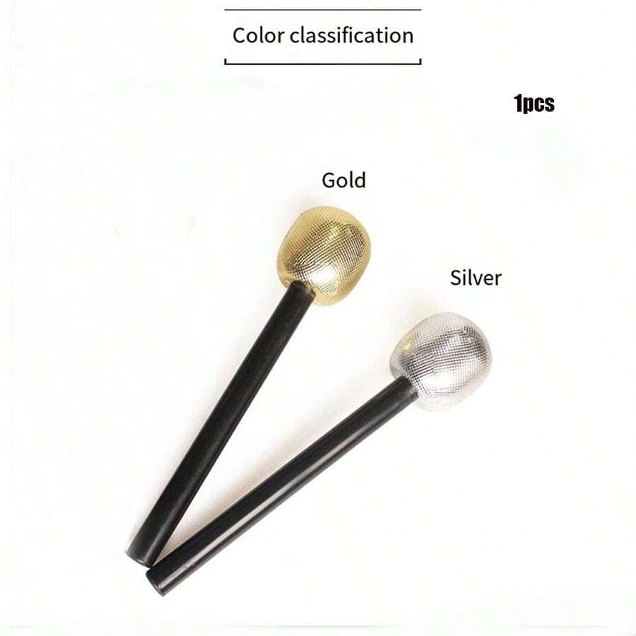 1 pieza Micrófono decorativo prop de canto, micrófono falso para fiesta ...