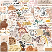 50PCS Bible Stickers Christian Stickers Bible Verse Stickers Bible ...