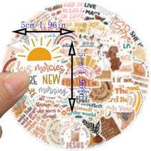 50PCS Bible Stickers Christian Stickers Bible Verse Stickers Bible ...