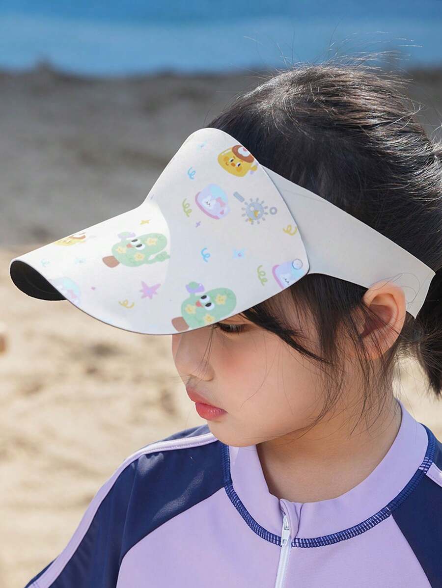 1pc Kids Sun Protection Hat Outdoor Sun Hat For Boys And Girls, Infants ...
