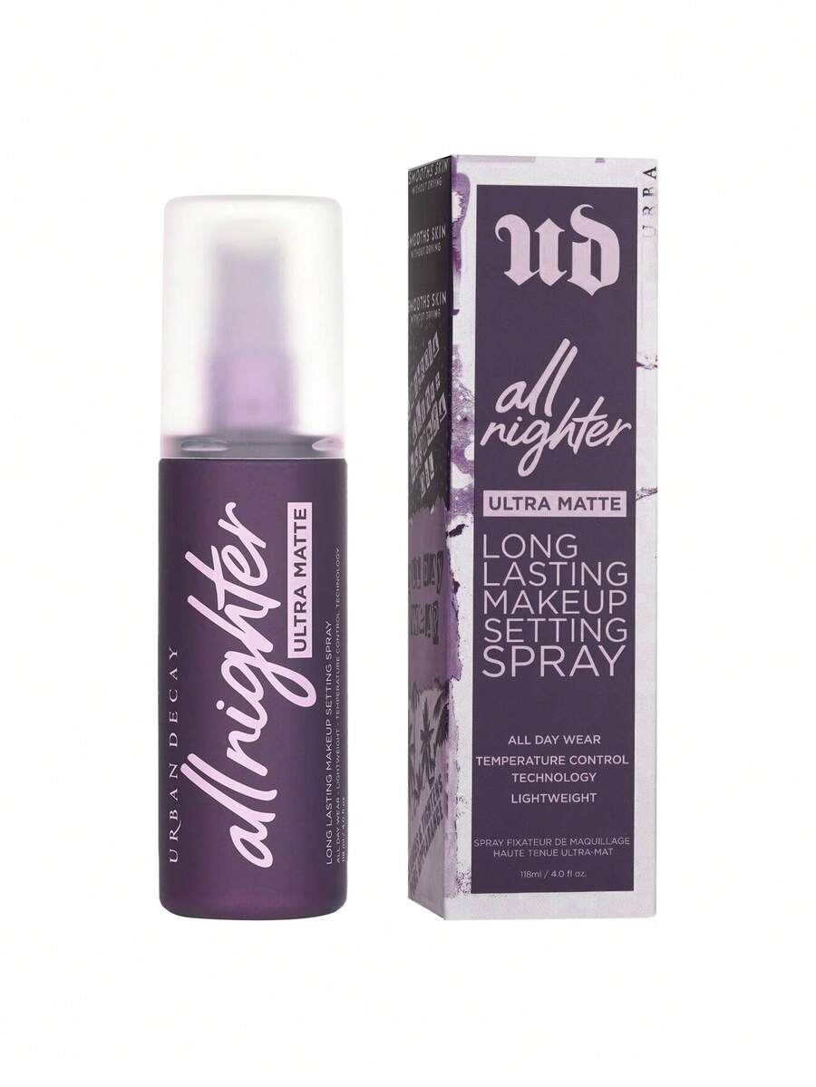 Urban Decay All Nighter Ultra Matte Long Lasting Makeup Setting Spray 3 ...