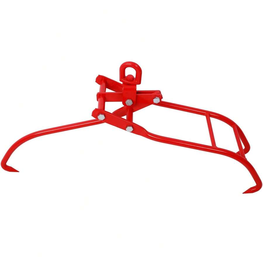 Log Lifting Tongs 28'', 3 Claws Hook Skidding Tongs Heavy Duty Felled ...
