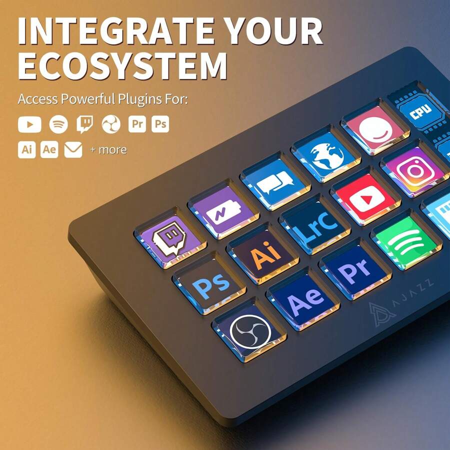 Stream Studio Controller ATTACK SHARK * A.JAZZ AKP153 Stream Studio ...