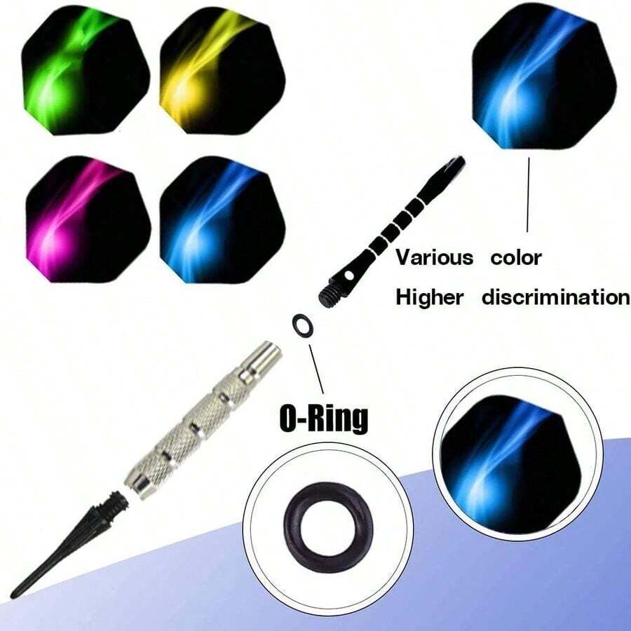 1 Set Of Dart Plastic Tips, 18g Professional Soft Tip Darts, Includes ...