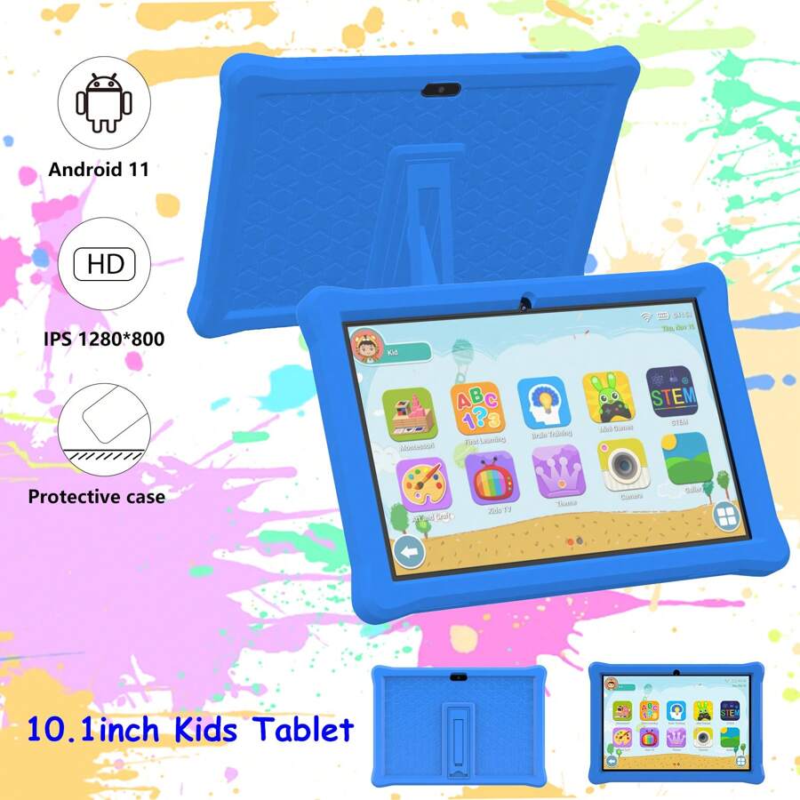 Kids Tablet 10 Inch, Android Tablet For Kids, 2GB RAM 32GB ROM Android ...