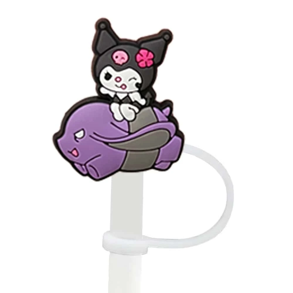 10pcs Cute Cartoon Series Shaped Straw Cover For 10mm Straw, Reusable ...