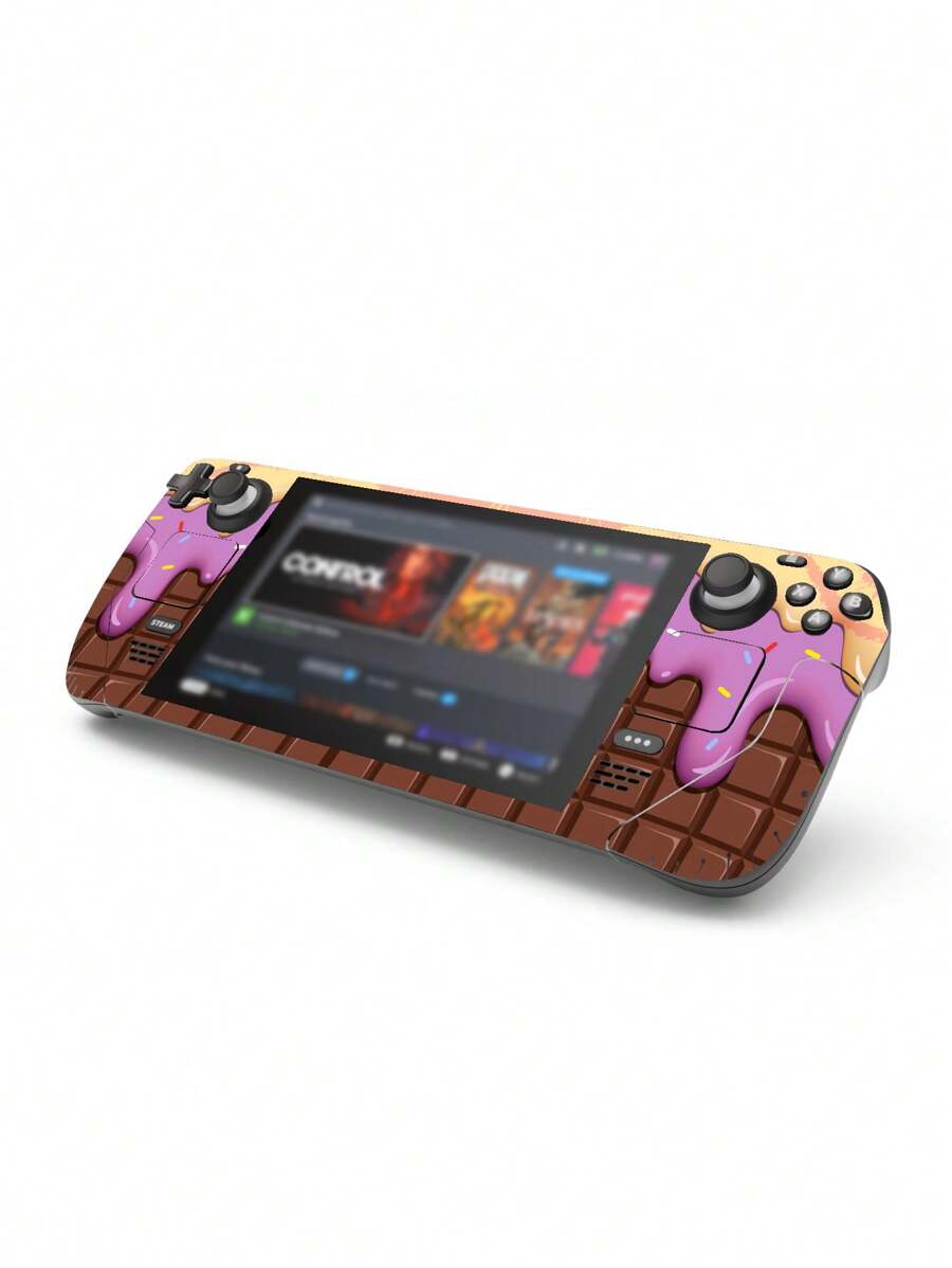 A Set Of Steam Deck Game Console Skin Stickers. The Skin Stickers Are ...