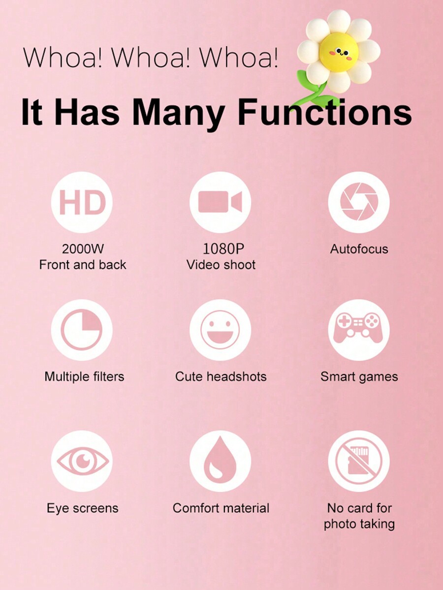 DC308 1pc Dual Camera High-Definition Digital Camera Min Camera ...