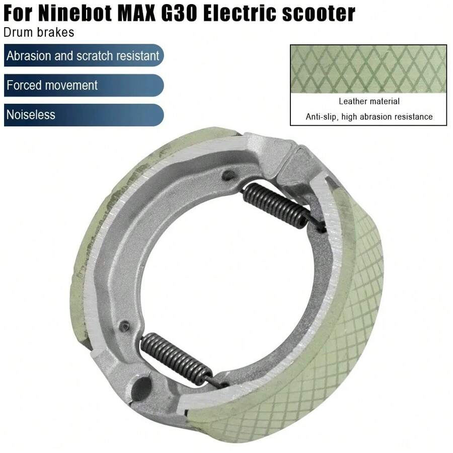 Front Drum Brake Pad Shoe For Ninebot MAX G30 Electric Scooter Front ...