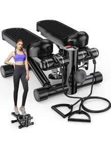 Mini Steppers For Exercise, Space-Saving Stair Stepper With Resistance ...