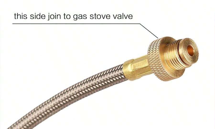 2pcs Outdoor Camping Flat Gas Tank MAPP Gas Tank Extension Connection ...