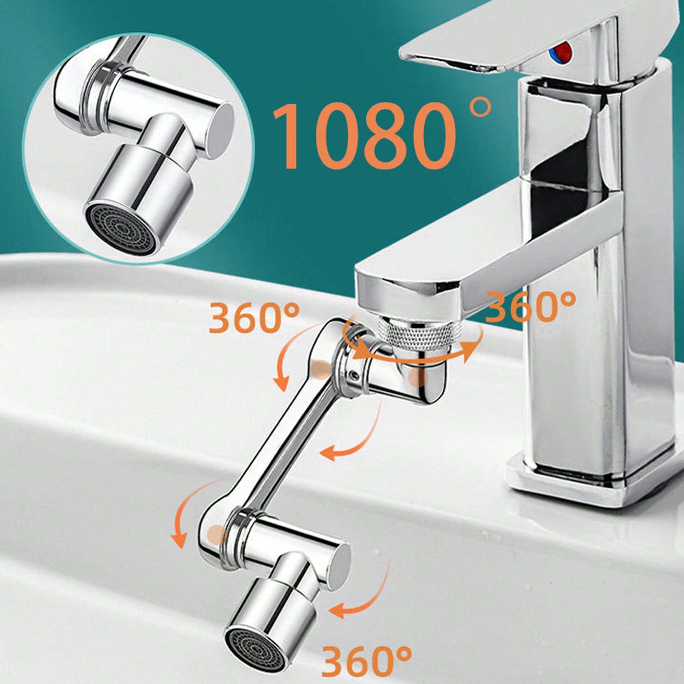 1/3pcs Durable Bathroom Faucet Extender, Splashproof Universal ...