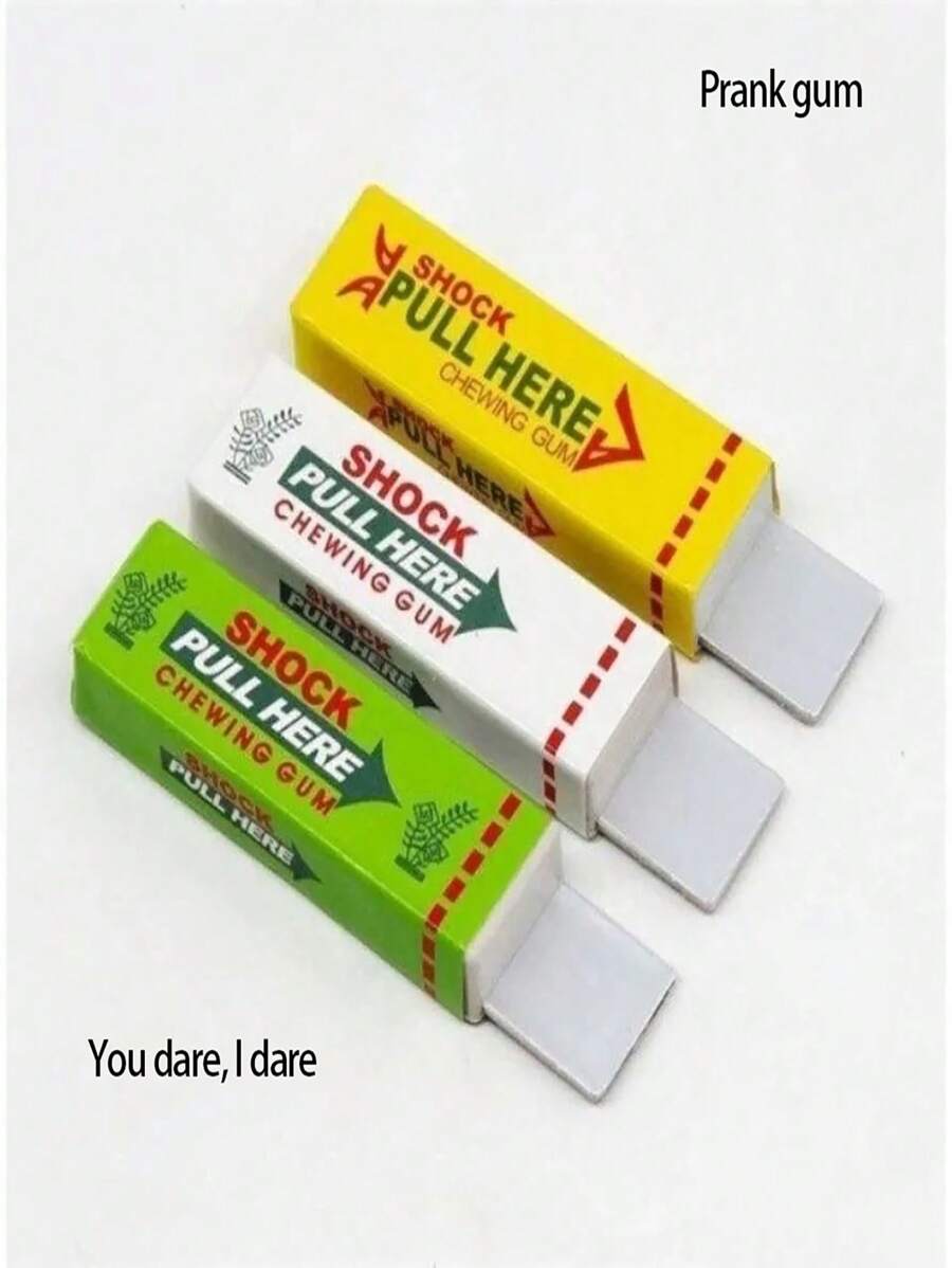 Shocking Chewing Gum - Electric Shocking Gum Prank Toy | SHEIN EUR