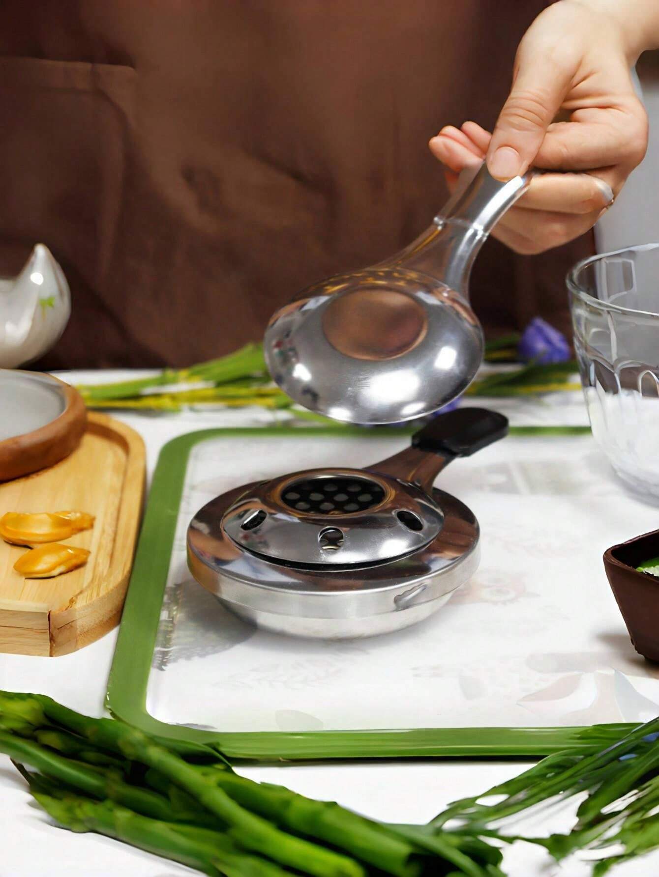 Stainless Steel Fuel Holder Food Warmers Portable Wiith Cover Chafing ...