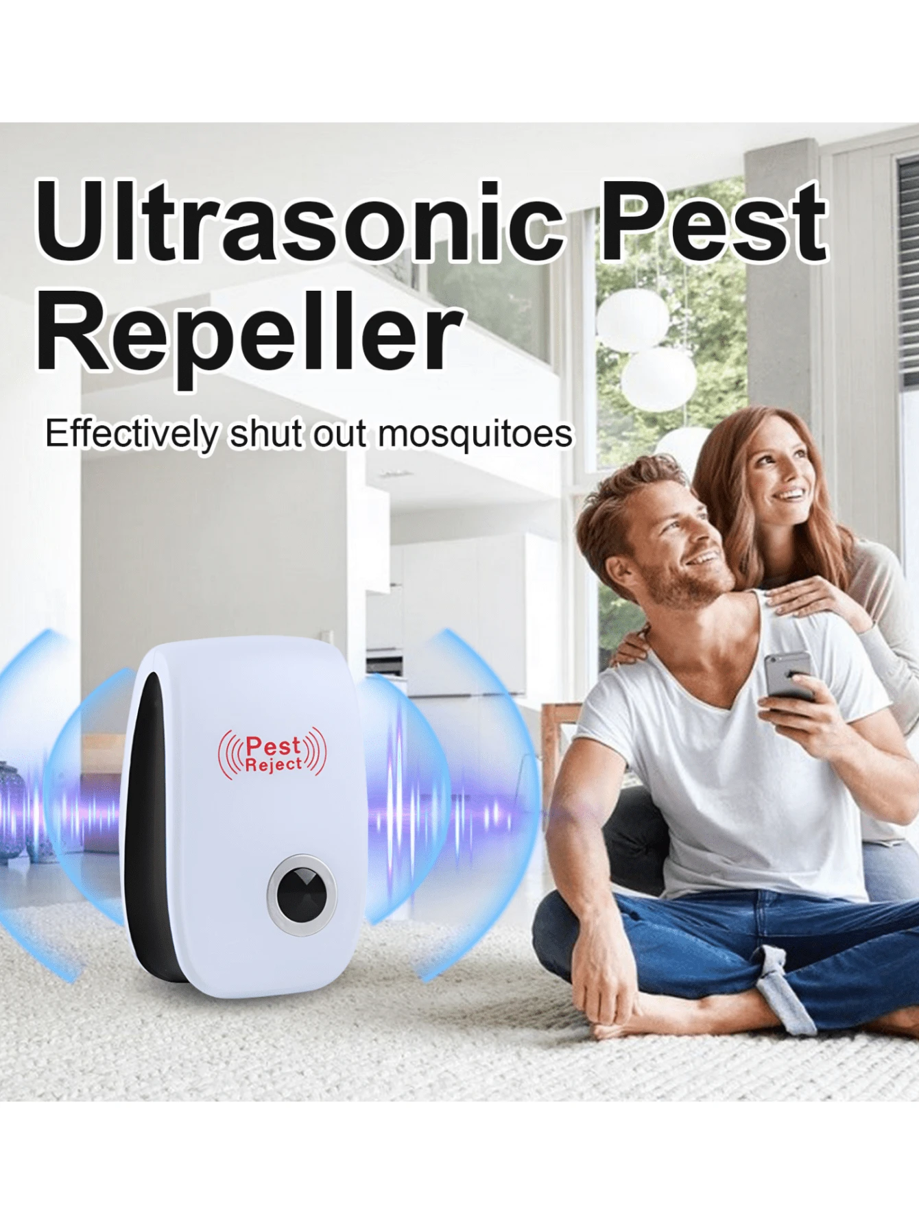 Jue-Fish Insect Repellent Electric Pest Control Device With Night Light ...