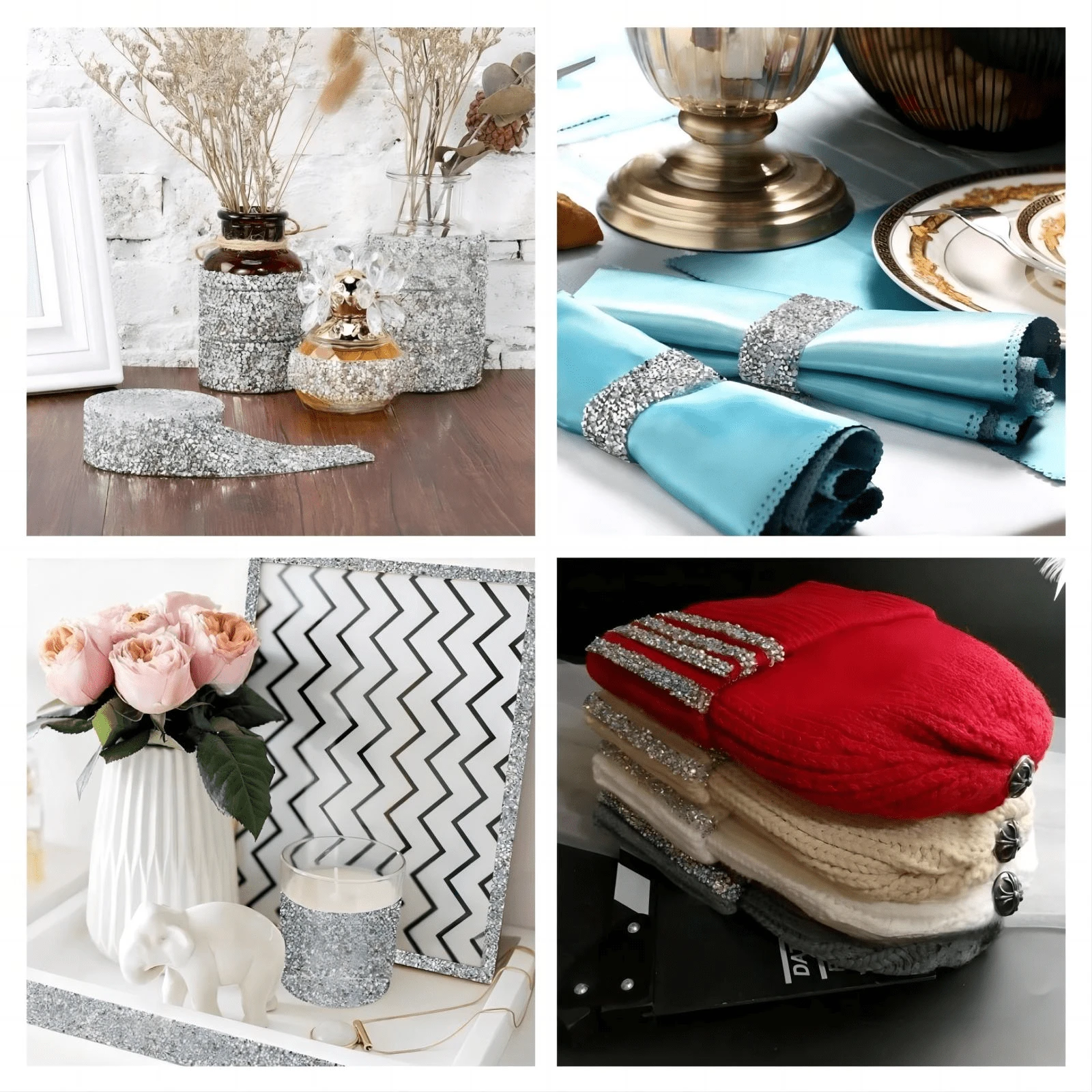 Adornos para vestuario de bricolaje con diamantes de imitación de ...