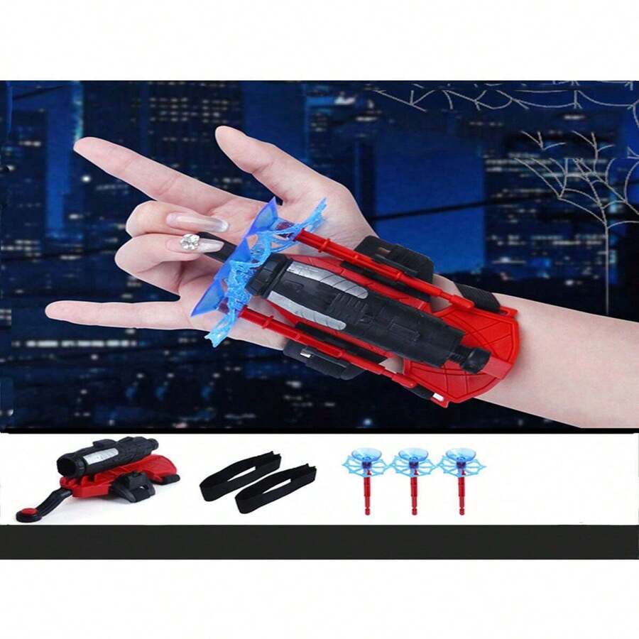 Wrist Shooter, Spider Launcher Soft Bullet Gun That Can Stick To Wall ...