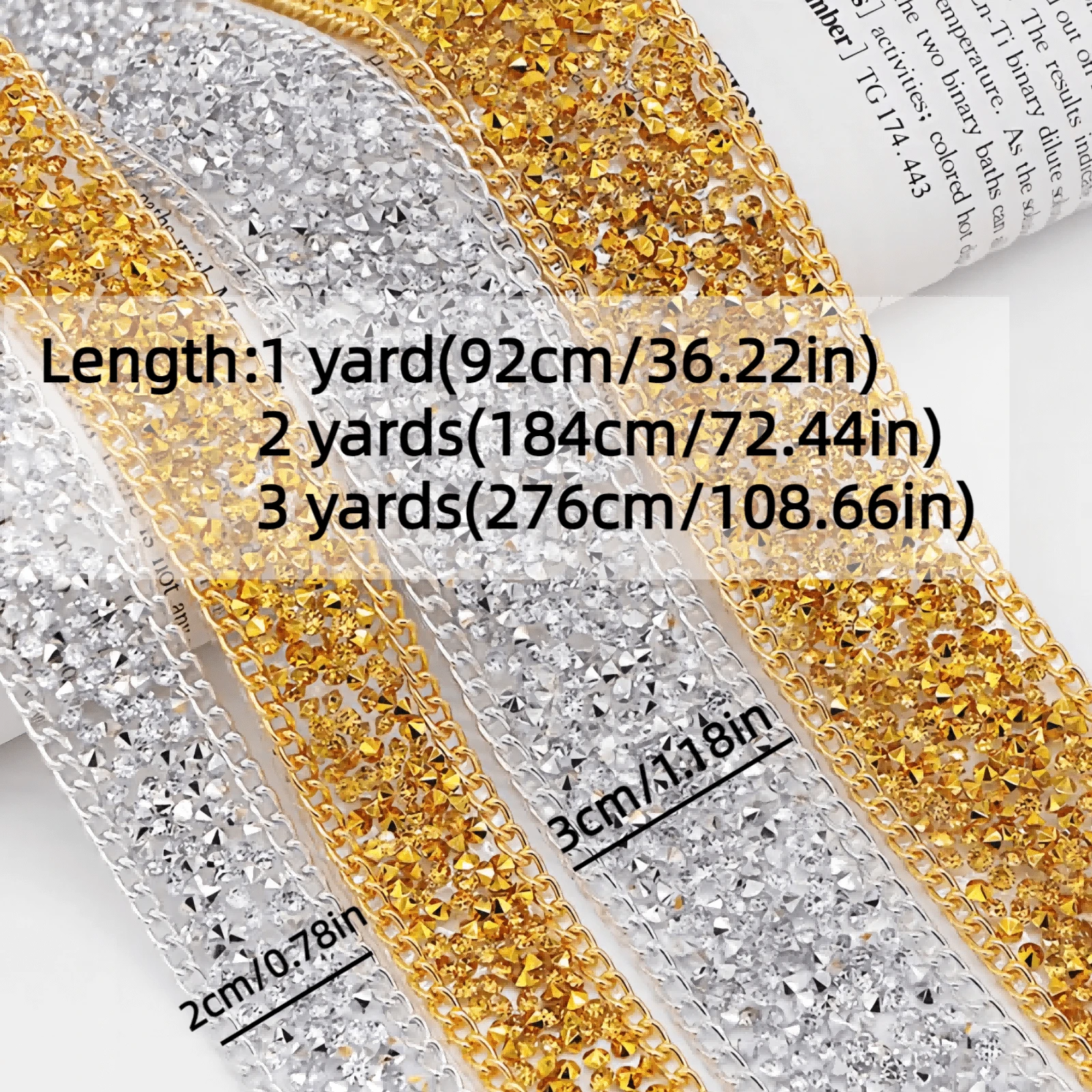 Adornos para vestuario de bricolaje con diamantes de imitación de ...