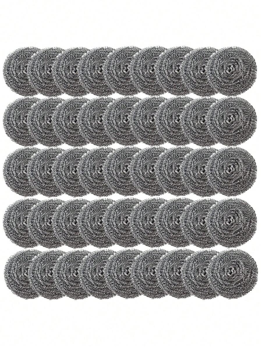 Stainless Steel Wool Scrubber, 1/3/6PCS Scrubbing Scouring Pad, Steel ...